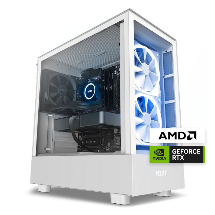 NZXT Player Two: AMD Ryzen 5 5600X | Nvidia RTX 4070 Gaming PC