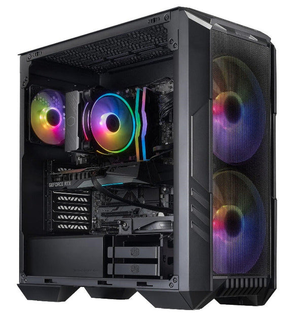 Cooler Master HAF: AMD Ryzen 5 5600X | AMD RX 6700 XT Gaming PC